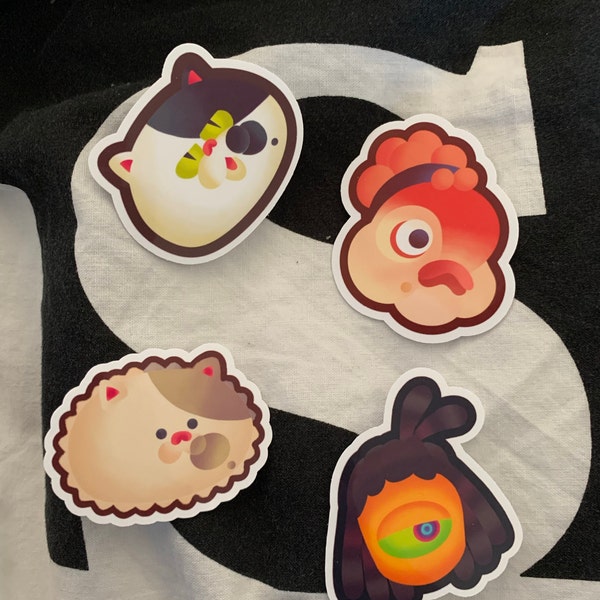 Splatoon Inspired Fan-art Badge Stickers + HOLOGRAPHIC -idols, Shops - Etsy
