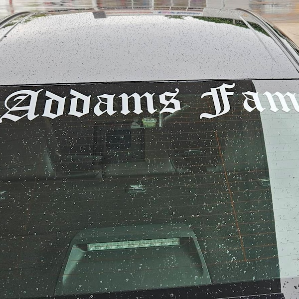 Custom Car Windshield Vinyl Decal Banner Sticker - Etsy