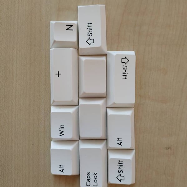 Clear Keycaps Set Blank Keycap Backlit Keycaps Cherry Keycaps ...