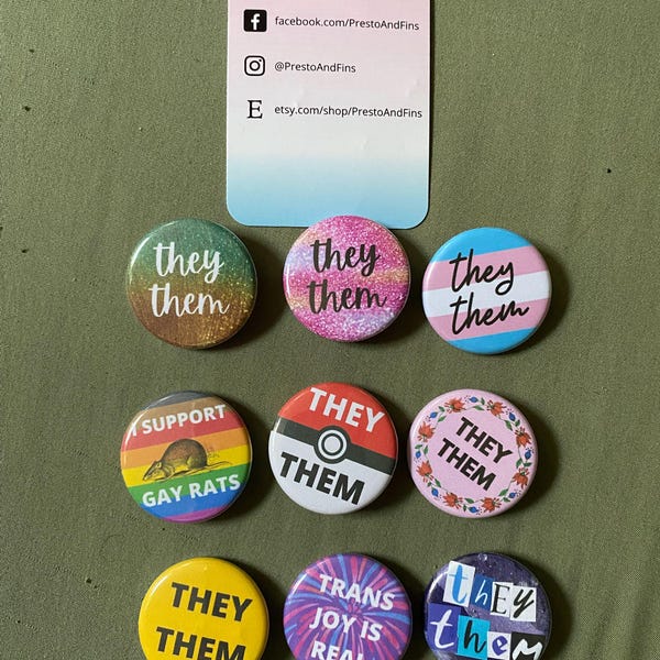 Proud Parent, Proud Mom, Proud Dad Buttons, LGBTQ+ Rainbow 1.25 in and ...