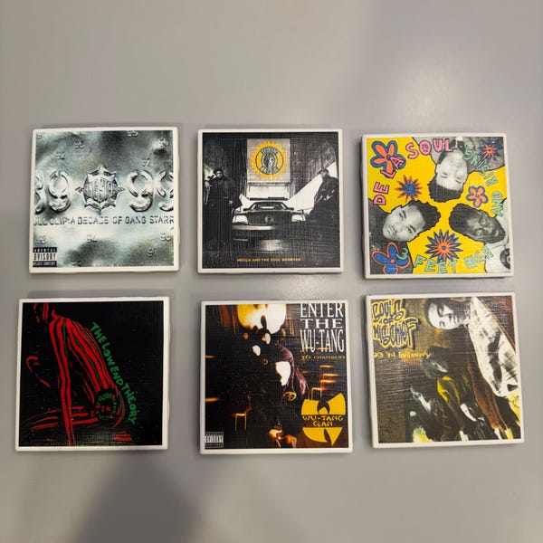 Album Coasters- Choose Your Album Covers - Etsy