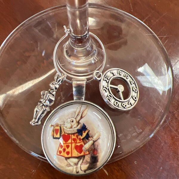 Handcrafted, Alice in Wonderland Through the Looking-glass, Key Charm ...