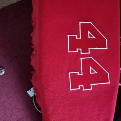 7 Varsity Number Patch, Any Color Combo, Large Custom Made - Etsy