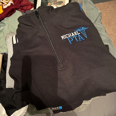 Physical Therapy Office Pullover Sweatshirt Jackets, PT PTA SLP, Ot ...
