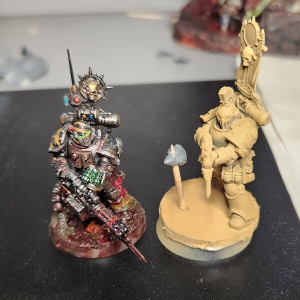Custom Miniature Bloody Hell Demon King 3d Printed, Official Game Scale ...