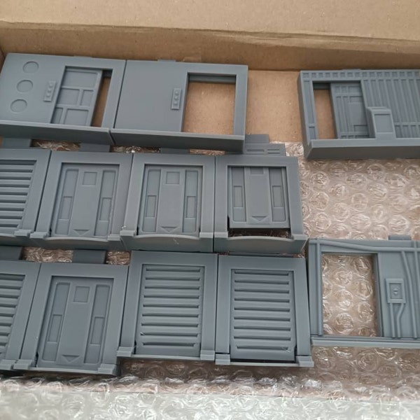 Resident Evil 2 and 3 Board Game RPD Double Door Upgrade - 1 X ...