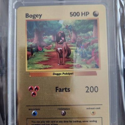 Custom Pokemon Card, Custom Metal Pokemon Card, Pokemon Cards, Custom ...