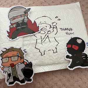 Fallout: New Vegas Character Vinyl Stickers - Etsy