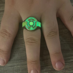 GL Glow Lantern Ring 3rd Gen - Etsy