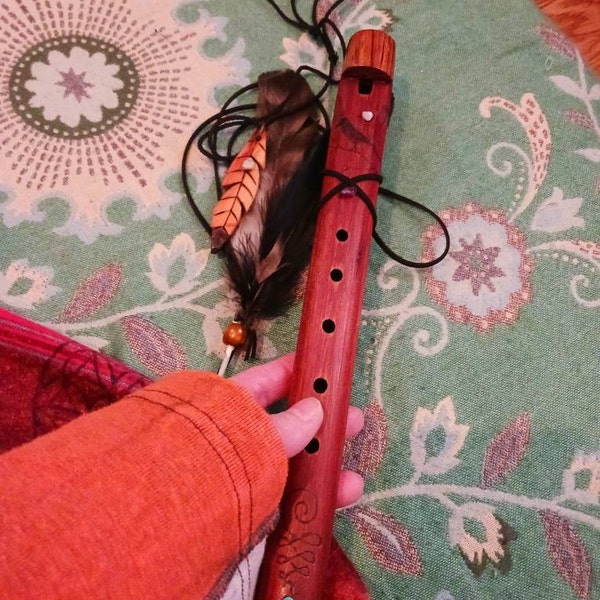 Handcrafted Native American Wind Flute. Recorder End Blown - Etsy