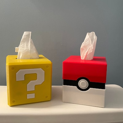 Gamer Tissue Box / Toilet Paper Covers / Question Mark / Pipe - Etsy