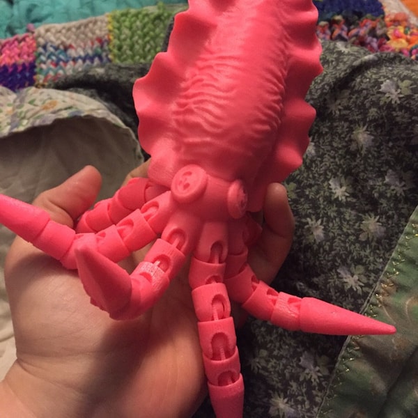 3D Printed Cuttlefish - Etsy