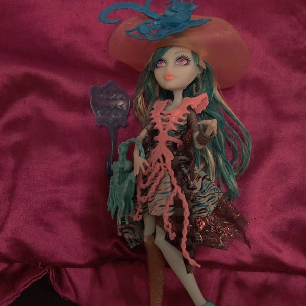 Monster High Doll Haunted Student Spirits Vandala Doubloons, Authentic ...
