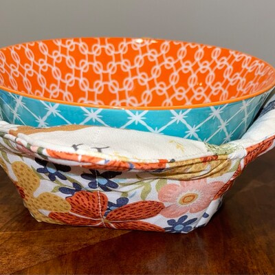 Microwave Bowl Cozy PDF Pattern, Soup Bowl Cozy, Sewing Pattern ...