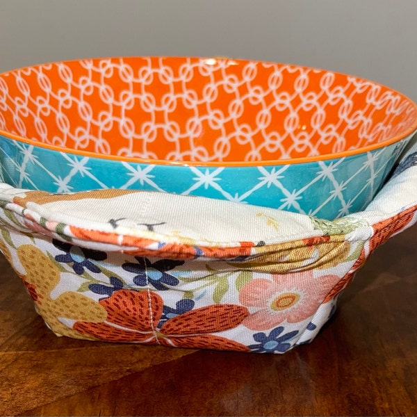 Microwave Bowl Cozy PDF Pattern, Soup Bowl Cozy, Sewing Pattern ...