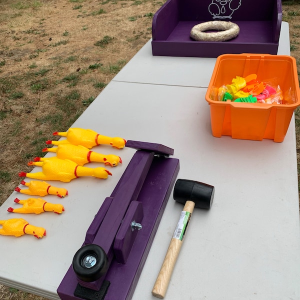 High Striker Strong Man Carnival Game 7 Foot With Hammer. Carnival ...