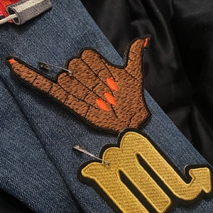 PERSIST or RESIST Neon Sign Iron-on Patch | Etsy