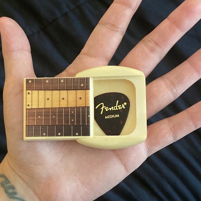 Guitar Pick Box Fret Board Design - Etsy