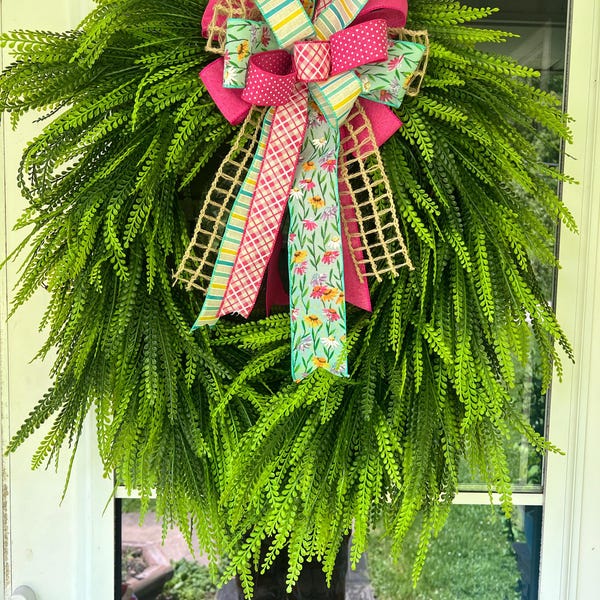 30 " Evergreen Swag Base, Evergreen Swag, Value Pine Swag, 30 Inch Door ...