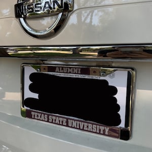 Arizona State University Alumni Pitchfork Logo Chrome License | Etsy