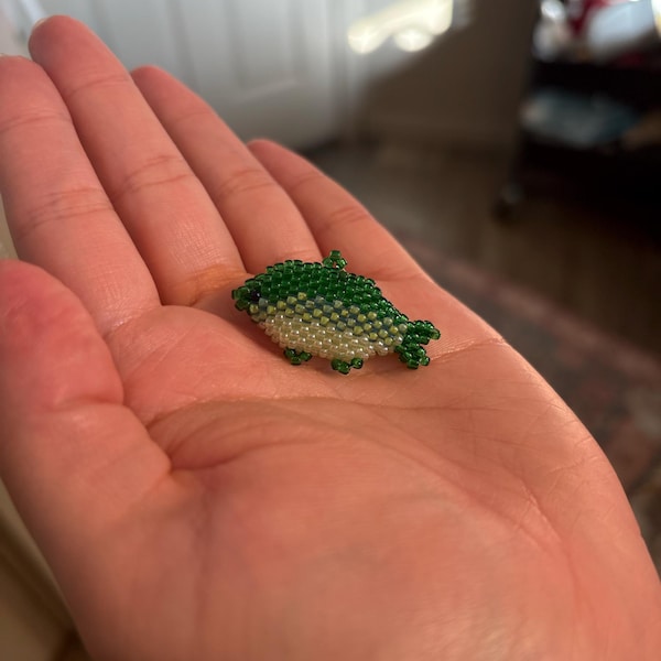 3D Beaded Fish Pattern – DIY Seed Bead PDF Tutorial - Etsy