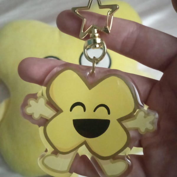 BFDI Keychains - 2.5" Acrylic - Firey, Bubble, Teardrop, Golfball ...