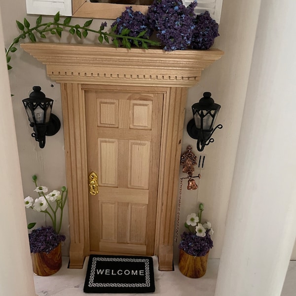 Dollhouse House Bell Doorbell Dinner Bell With Chain 1:12 Scale ...