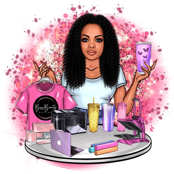 Custom Business Logo, Crafter Logo, Tumbler Logo Design, Craft Business ...