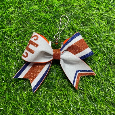 Chevron Tail SVG Cut File Instant Digital Download for 3 Cheer Hair Bow ...