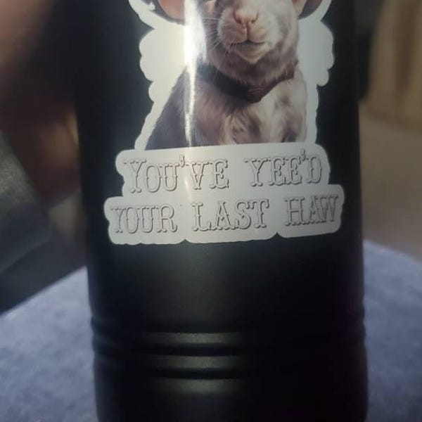 New Version | Misbehavin' | 3.75" Sticker | Vinyl Decal | Laptop ...