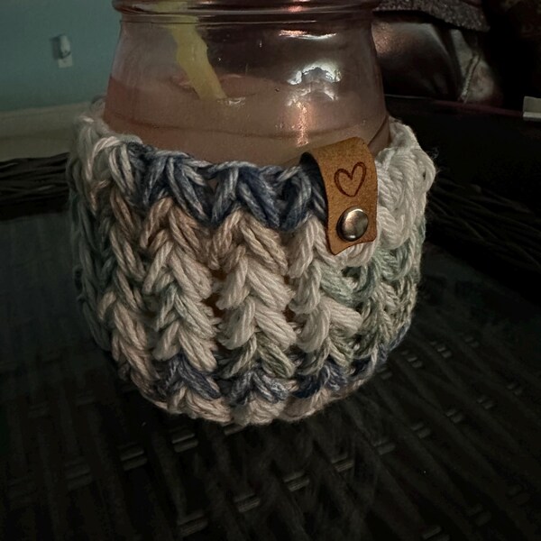 Chunky Yarn Knit Wristlet Keychain Loop Key Chain With Lobster Clasp ...