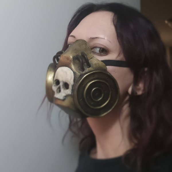 Gas Mask Post Apocalyptic- Respirator- Anti Radiation- Diesel/cyber ...