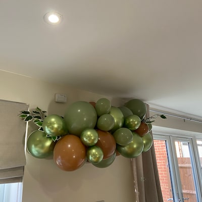 Woodland Balloon Arch, Green Balloon Arch, Woodland Balloon Arch ...