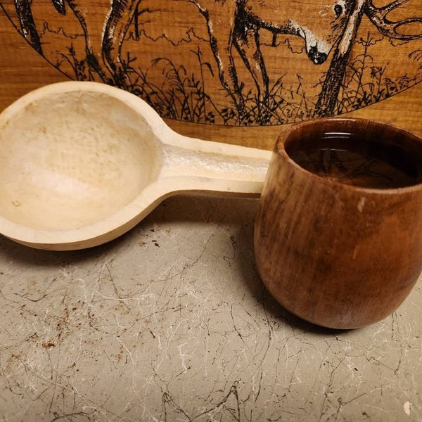 Natural Hand-made Calabash Ladle/spoon From West Africa. (1 Piece) - Etsy