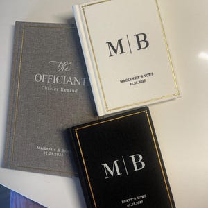 Custom Guest Book, Personalized Wedding Signing Guest Book, Engagement ...