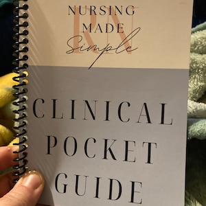 2025 EDITION Nursing School Clinical Pocket Guide/5x7 Nursing Clinical ...
