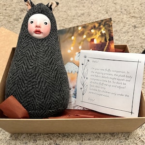 Doll Heads for Doll Making 5 Pieces in a Box, Doll Face for Art Dolls ...