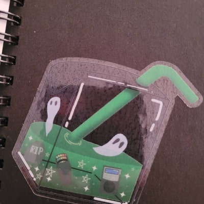 Ectoplasm Ghost Sticker Ghost Juice Sticker Ghost Hunting Sticker EMF ...