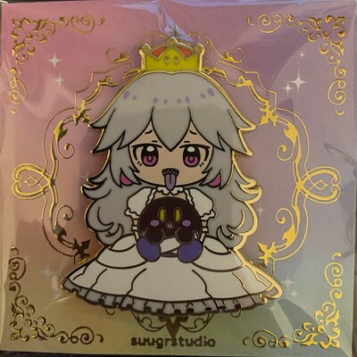 Princess X Poyo boosette Hard Enamel Pin - Etsy