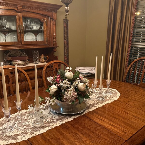 Vintage RUBY DIAMOND Point Water Set of 3 Crystal Glass Cut Items, Ruby ...