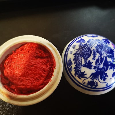 Red Ink Paste / Chinese Ink Set / Chinese Ink Paste / Traditional Red ...