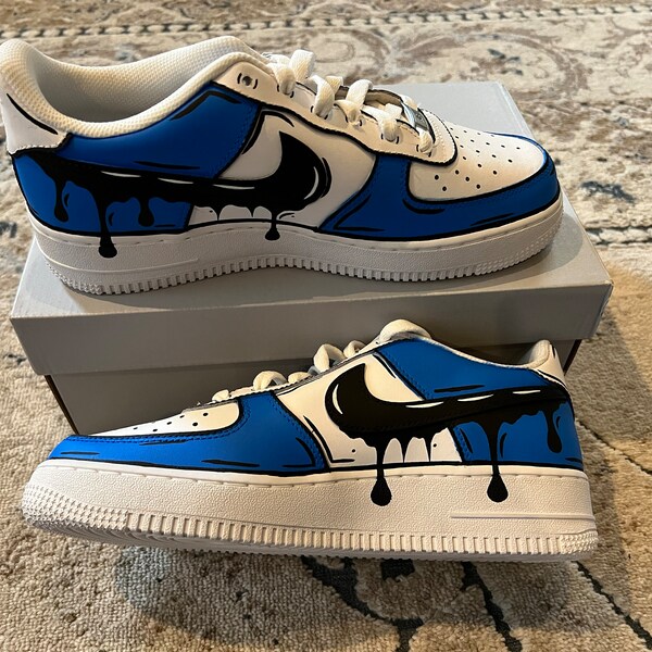 Cartoon Themed Drip AF1 (any Color) - Etsy