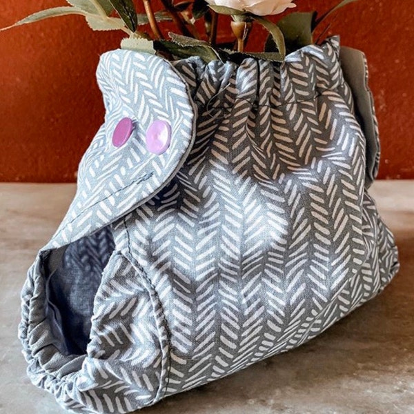 PDF Newborn Cloth Diaper Cover Sewing Pattern With Gussets, Newborn ...