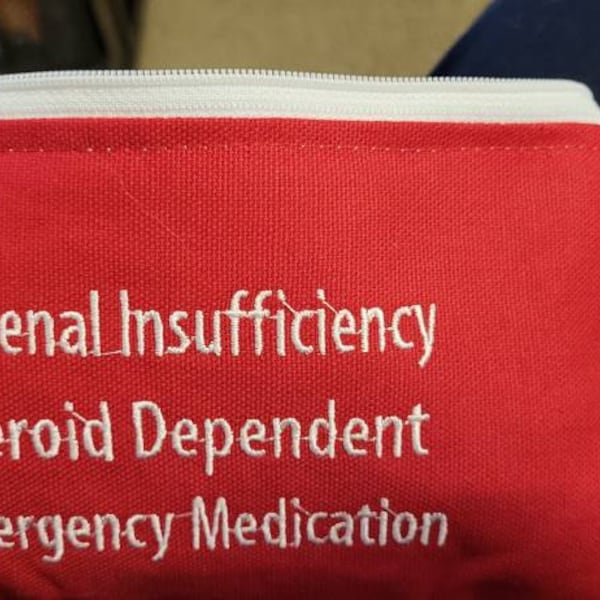 Medical Alert Pouch, First Aid Kit, Epi-pen Syringe Case, Epipen ...