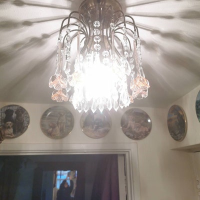 1 Pcs. Big Brass Bobeshe Brass Bobeche Bobesche Traforo MADE in ITALY ...