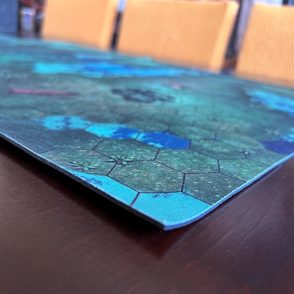 Purple Poker Table Mat / Card Mat Multiple Sizes! Perfect for Card ...