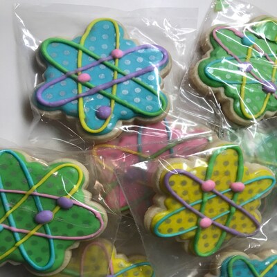 Atoms Cookies, Mad Science Birthday Party, Science Theme Party - Etsy