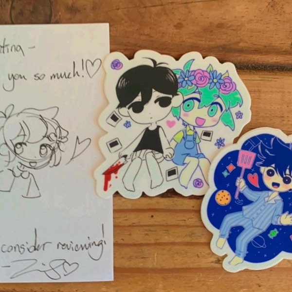 Omori Sunny Basil Vinyl Sticker - Etsy