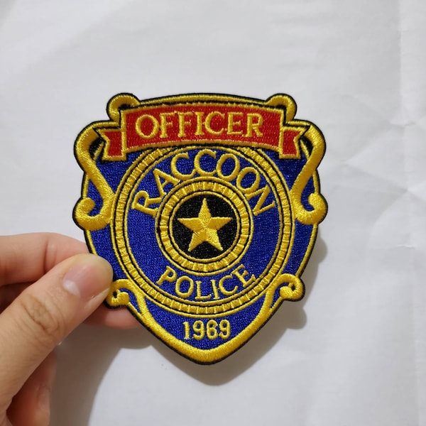 Raccoon City R.P.D. Embroidered Police Costume Iron on Patch - Etsy