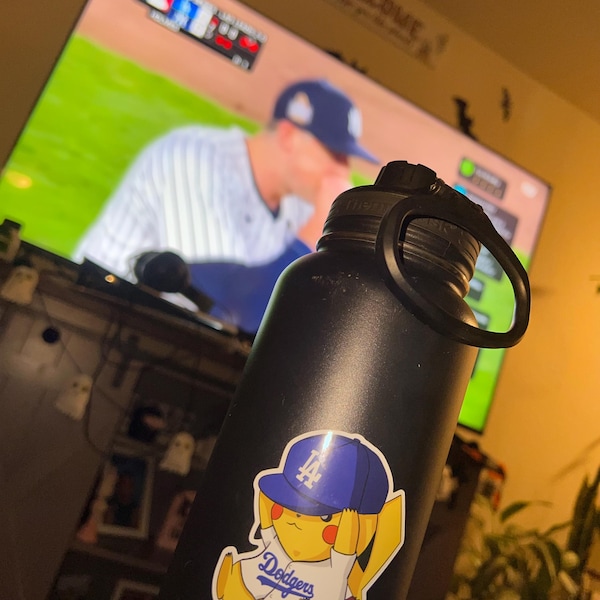 Labubu Dodgers Winking Sticker - Etsy